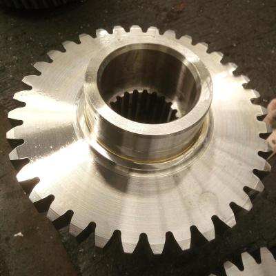 China Nitriding Spur Gear with Internal Spline - Module 4, 22 Teeth, 230-260 HB Hardness for Gearbox Applications for sale