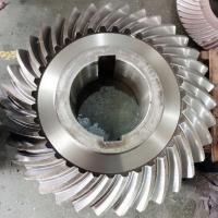 China AGMA 10-11 Grade Spiral Bevel Gear Set with 35 Teeth and Module 5 for Industrial Power Transmission for sale