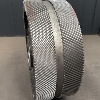China Steel Double Helical Gear for High Pressure Pump Transmission for sale