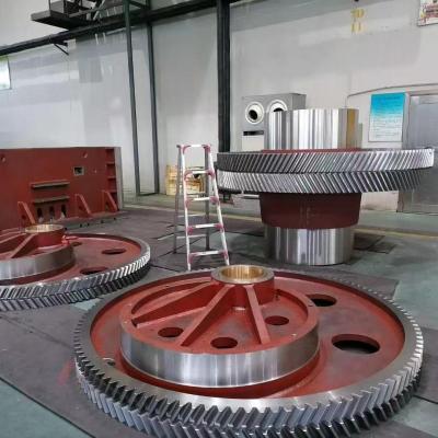 China Double Helical Gears ISO 8-9 Precision Machined for Industrial Transmissions for sale