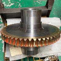 China Worm Shaft and Worm Gear Set High Load Bearing Capacity 58-62HRC for Heavy Duty Applications for sale