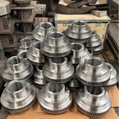 China Custom Made Gear Hobbing Worm Shaft and Worm Gear Set ISO 6 AGMA 11 Power Transmission for sale