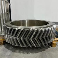 China Custom Herringbone Gears Gear Milling Hobbing ISO 8-9 Grade 230-260 HB for Material Handling Equipment for sale