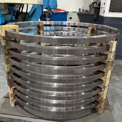 China High Precision Gear Ring ISO Grade 6-7 for CNC Machine Spindle Transmission for sale