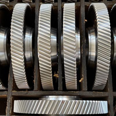 China Custom Helical Gear with Intelligent Sensors ISO 6-7 Grade 58-62HRC for Smart Factory Transmission for sale