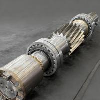 China 20CrMnTi ISO 6 Grade OEM Cylindrical Transmission Gear Shaft 58-62HRC for sale