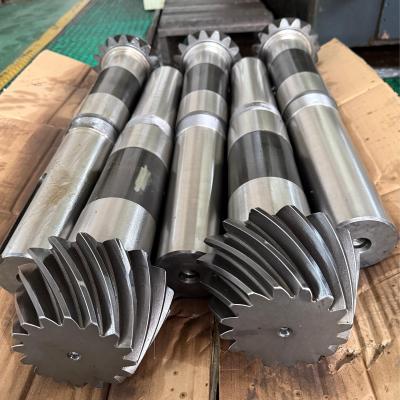 China Industrial Transmission Gear Shaft ISO 6 Grade 58-62HRC for Heavy-Duty Equipment for sale
