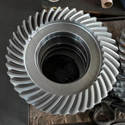 China Custom ISO 6 Grade Spiral Bevel Gears 58-62HRC for Mining Equipment for sale