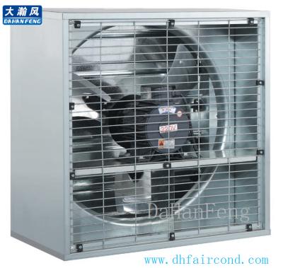 China DHF Direct Drive Spray White Exhaust Fan 110V 50Hz Ventilation Blower for sale