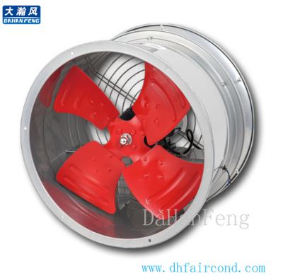 China DHF G Series Pipeline Axial Fan 380V 50Hz Industrial Ventilation Blower for sale