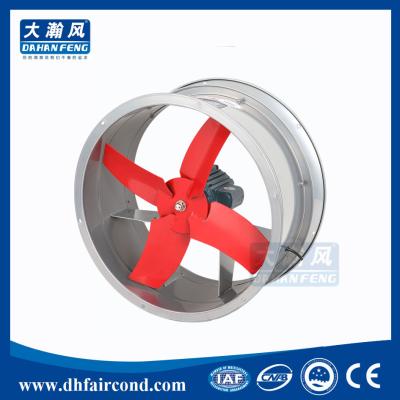 China DHF B Series Pipeline Axial Fan 380V 50Hz Industrial Ventilation Blower for sale