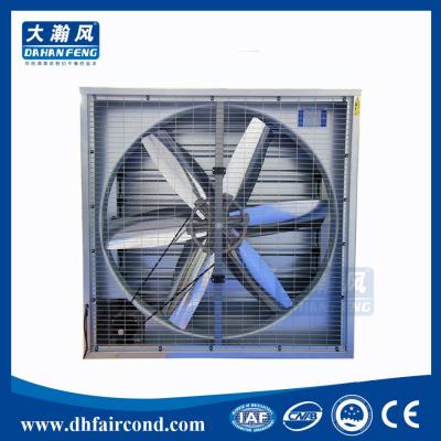 China DHF Belt Type 350mm Exhaust Fan Blower Ventilation Fan Motor Bottom 220V 50Hz for sale