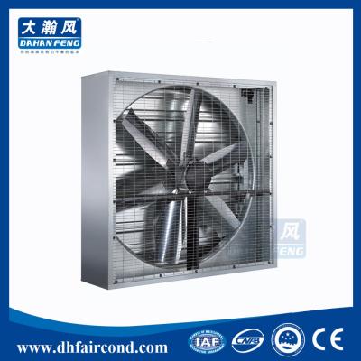 China DHF Direct Drive 400mm Exhaust Fan Blower Ventilation Motor Bottom Mount for sale