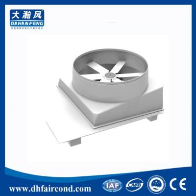 China DHF FRP 1380mm Big Size Greenhouse Ventilation Fan Industrial Exhaust Fan 450mm Thickness for sale