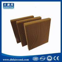 China Evaporative Cool Cell Pads 5090 7090 Honeycomb Cooling Media 100mm 150mm Thickness for Greenhouse Factory for sale