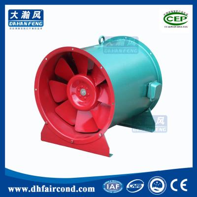 China DHF Industrial Firefighting Smoke Exhaust Fan 280°C High Temp Ventilation Blower for sale