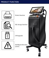 China Medical CE TUV 3 Wave 808nm Diode Laser Hair Removal Machine with Patient Database for sale