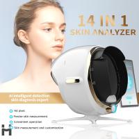 China Facial Uv Lcd Wifi Skin Lamp Scan Skin Analyzer Machine for Skin Problems Analysis for sale