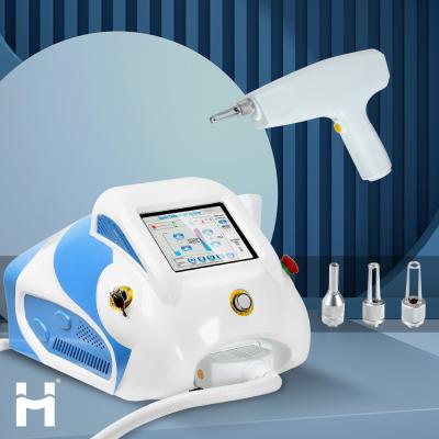 China Multi Colors 2024 Portable Carbon Peel Nd Yag Laser Tattoo Removal Machine for Salon for sale