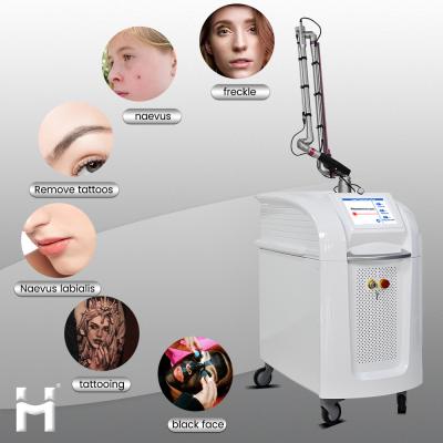 China Adjustable 1-10Hz Picosecond Q-Switch Nd Yag Laser Tattoo Removal Machine for Clinic for sale
