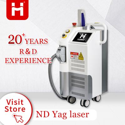 China 1064nm 532nm Nd Yag Q Switched Laser Tattoo Removal Equipment for Skin Rejuvenation for sale