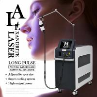 China Medical Alex Max Pro 755nm Alexandrite Laser Hair Removal Machine with Cooling System for sale