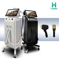China Stationary Diode Laser Hair Removal Machine with 755 808 1064 Wavelengths and Ice Cooling for sale