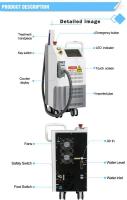 China Tattoo Removal with Super Energy Effective ND YAG Laser on 8.4 Inch Color LCD Touch Screen for sale