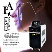 China Q-Switch NO 755nm and 1064nm Alexandrite Laser Hair Removal Machine with Full Effect for sale