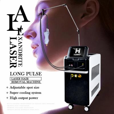 China Q-Switch NO 755nm and 1064nm Alexandrite Laser Hair Removal Machine with Full Effect for sale