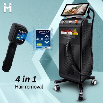China Permanent Hair Removal 810nm Diode Laser Machine with 3 Wavelengths and 2024 Ice Titanium for sale