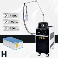 China Fast Hair Removal Machine with MDSAP HUAMEI Fiber Laser 755nm 1064nm Pro Plus 2024 for sale
