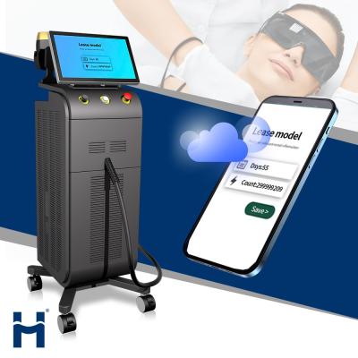 China 12*12mm Titanium 808nm Diodo Laser Hair Removal Machine with Advanced Cooling System for sale