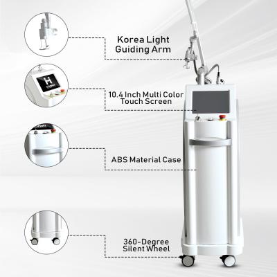 China Multi-language Beauty Stretch Marks Skin Scars Removal Vaginal Tightening Rf Fractional Co2 Laser Machine for sale