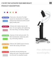 China Huamei Bio Light Therapy Medical Beauty Equipment Led PDT Machine for Face Target Area for sale