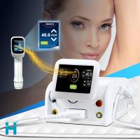 China Commercial Triple Wave Diode Laser Hair Removal Machine with Spot Size 12*12mm2/12*18mm2 for sale