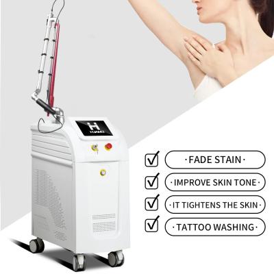 China 2024 Pico Laser 1064nm 532nm Q Switched Nd Yag Laser Picosecond Tattoo Removal Machine for sale