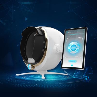 China Output power 0-100W 3D Facial Magic Mirror Skin Analyzer for Skin Problems Analysis for sale