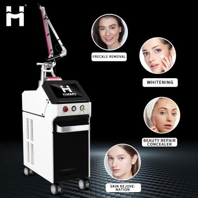 China 600ps Laser Tattoo Removal Handle with 5 Pulse Rate and 12 inch Color Touchscreen for sale