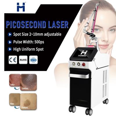 China 1064nm 532nm Q-Switch Picosecond Laser Machine for Tattoo and Pigmentation Removal for sale