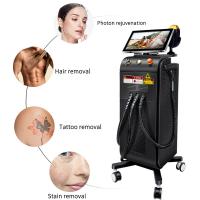 China 3 Handles Ice Platinum Titanium Diode Laser Hair Removal Tattoo Removal Beauty Equipment for sale