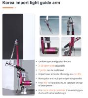 China Picosecond Laser Q-Switch Nd Yag Laser Multifunction Pico Laser Hair Removal Machine for sale