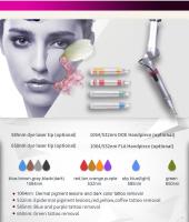 China Picosecond Laser Q-Switch Nd Yag Laser Multifunction Pico Laser Hair Removal Machine for sale