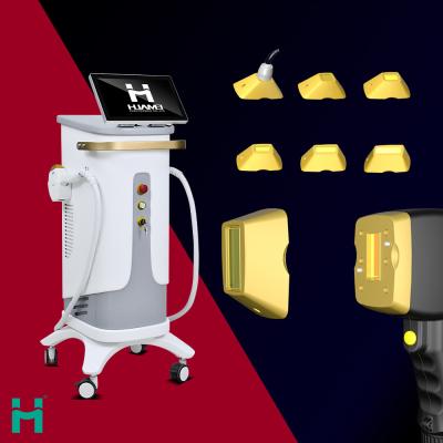 China Commercial 4 Diodes Wave Diodo 808nm Hair Removal Diode Laser Machine for Beauty Care for sale