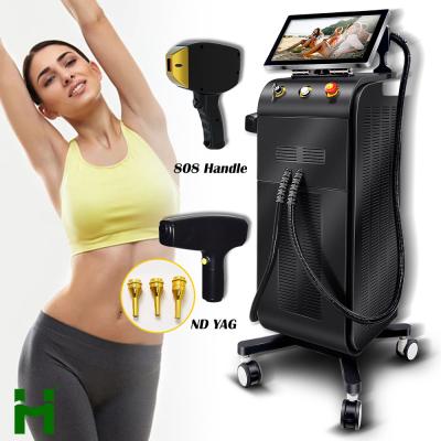 China Picosecond 2024 Painless Ice Cool Permanent Diode 808 Hair Removal Laser Tattoo Beauty Machine QSwitch Nd YAG Micro Carbon Skin for sale