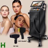 China Triple Wavelength 755 808 1064 Diode Laser Hair Removal Machine with Stationary Style for sale