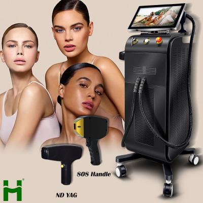 China Triple Wavelength 755 808 1064 Diode Laser Hair Removal Machine with Stationary Style for sale