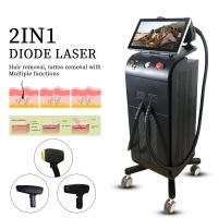 China Triple Wavelength 755 808 1064 Diode Laser Hair Removal Machine with Stationary Style for sale