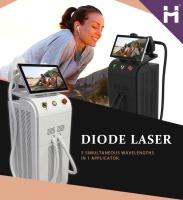 China Laser Type Diode Laser Hair Removal Machine Medical CE Approved Trio 755 808 1064nm for sale