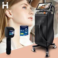 China Most Advanced 4 wave 808nm diode lasering hair removal machine with spot size 10*20mm for sale